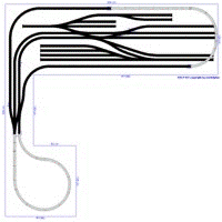 modellplan - Fleischmann H0 Profi-Gleis Gleisplan 300 X 300 cm