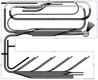 modellplan - Fleischmann H0 Profi-Gleis Gleisplan 560 X 460 cm